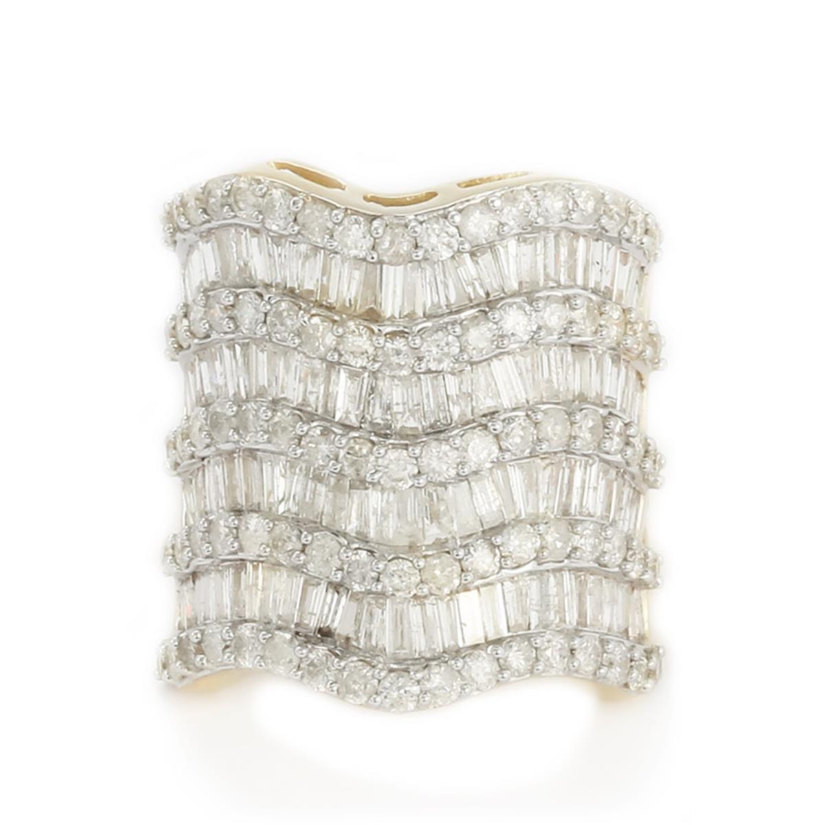 4ct Certified Diamond 14k Gold Tomas Rae Ring | Gemporia