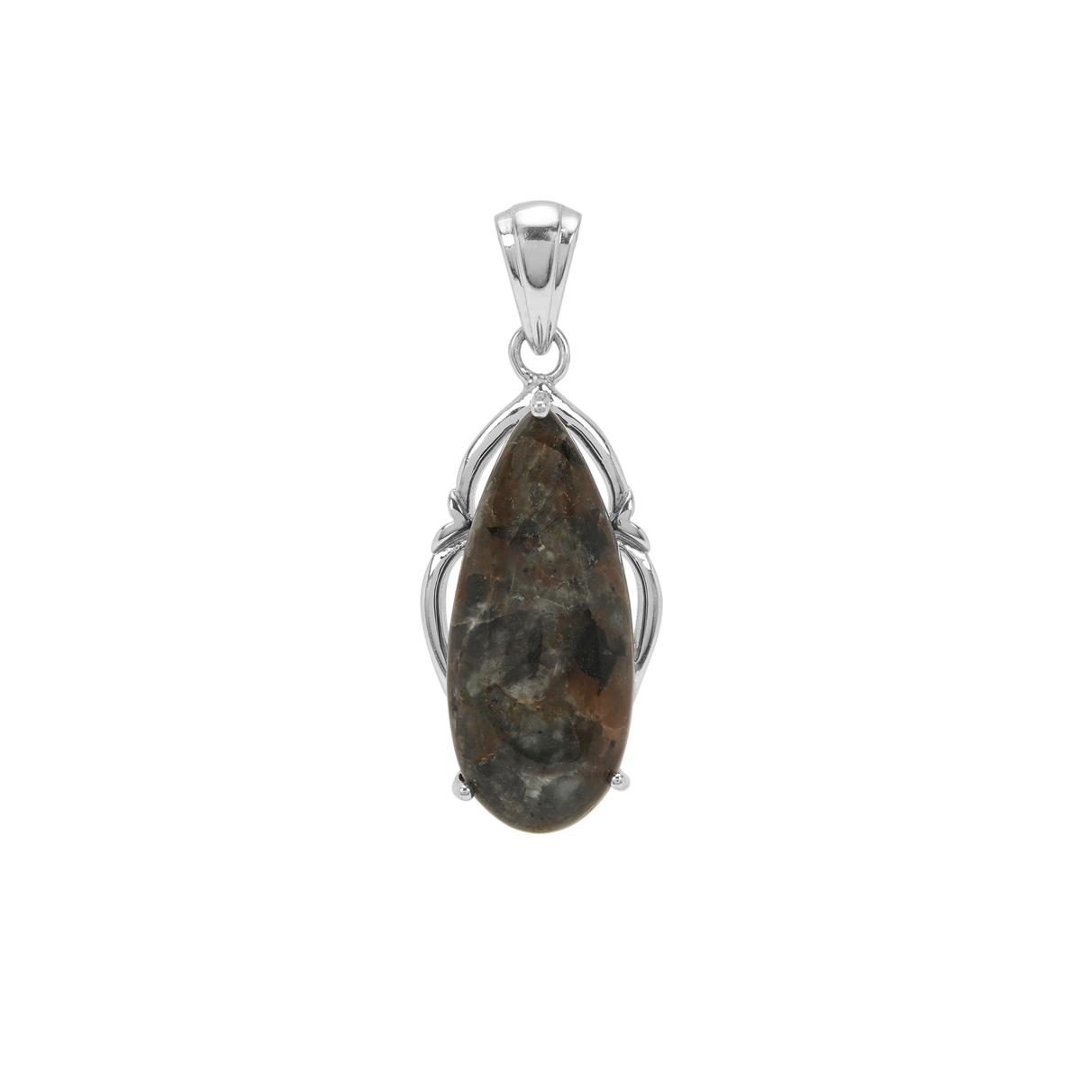 Yooperlite Pendant in Sterling Silver 17.30cts | Gemporia