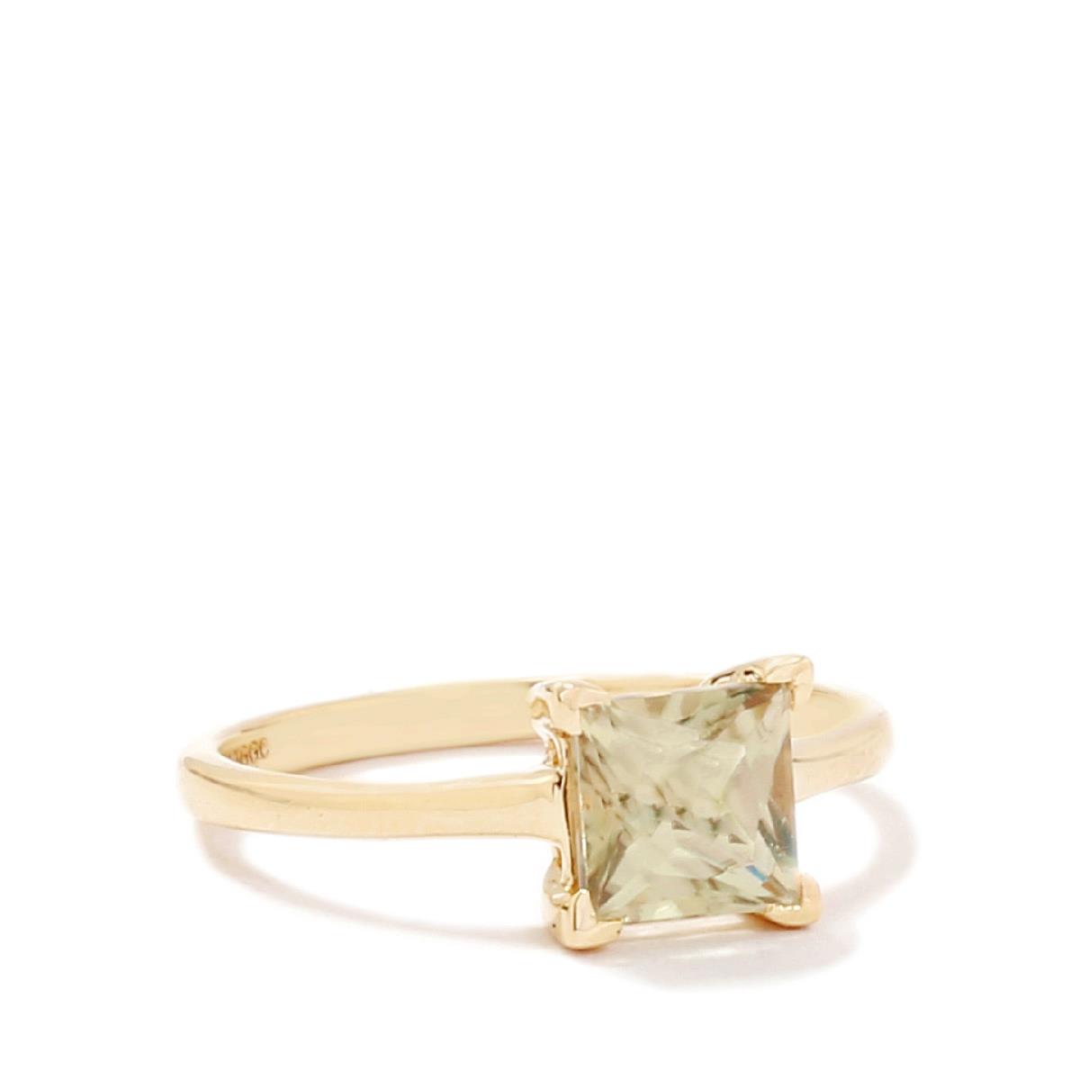Csarite® Ring in 9K Gold 1.31cts | Gemporia