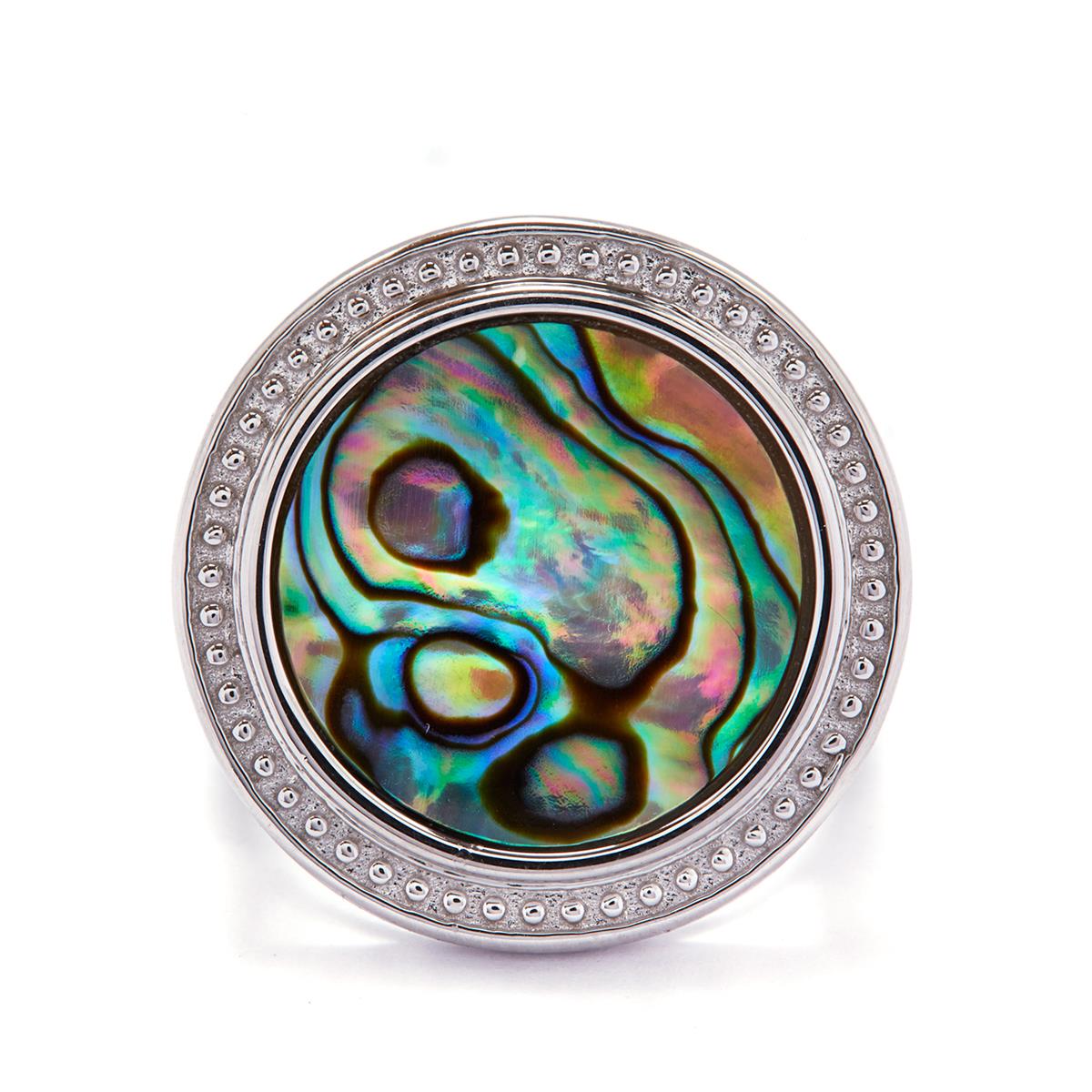 Paua Ring in Sterling Silver | Gemporia