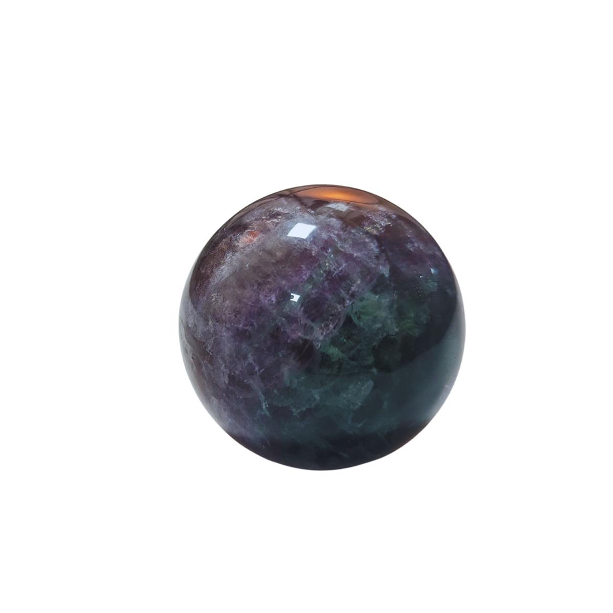 Multi-Colour Fluorite Sphere 1068cts | Gemporia