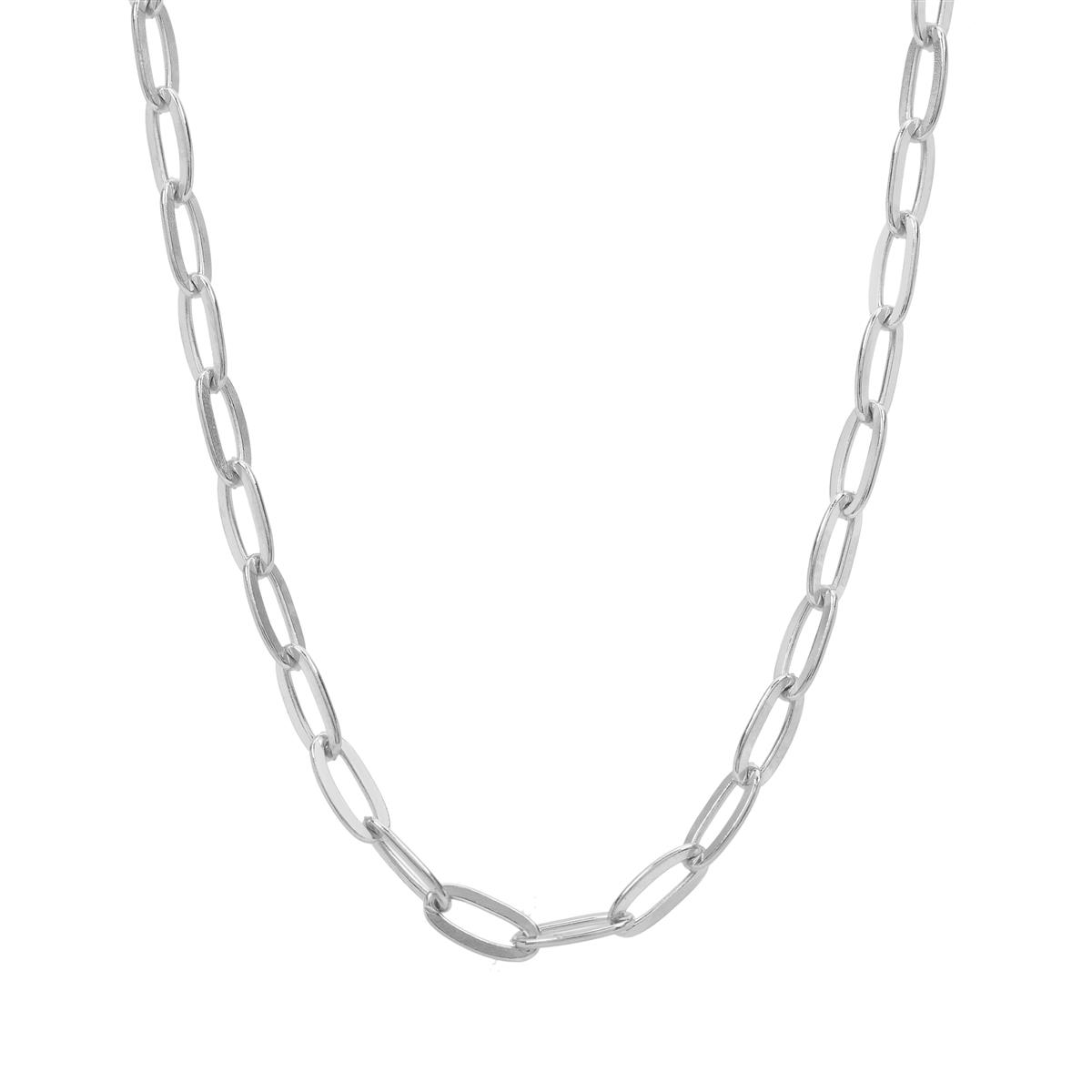 34 Sterling Silver Classico Long Link Cable Chain 4.72g | Gemporia