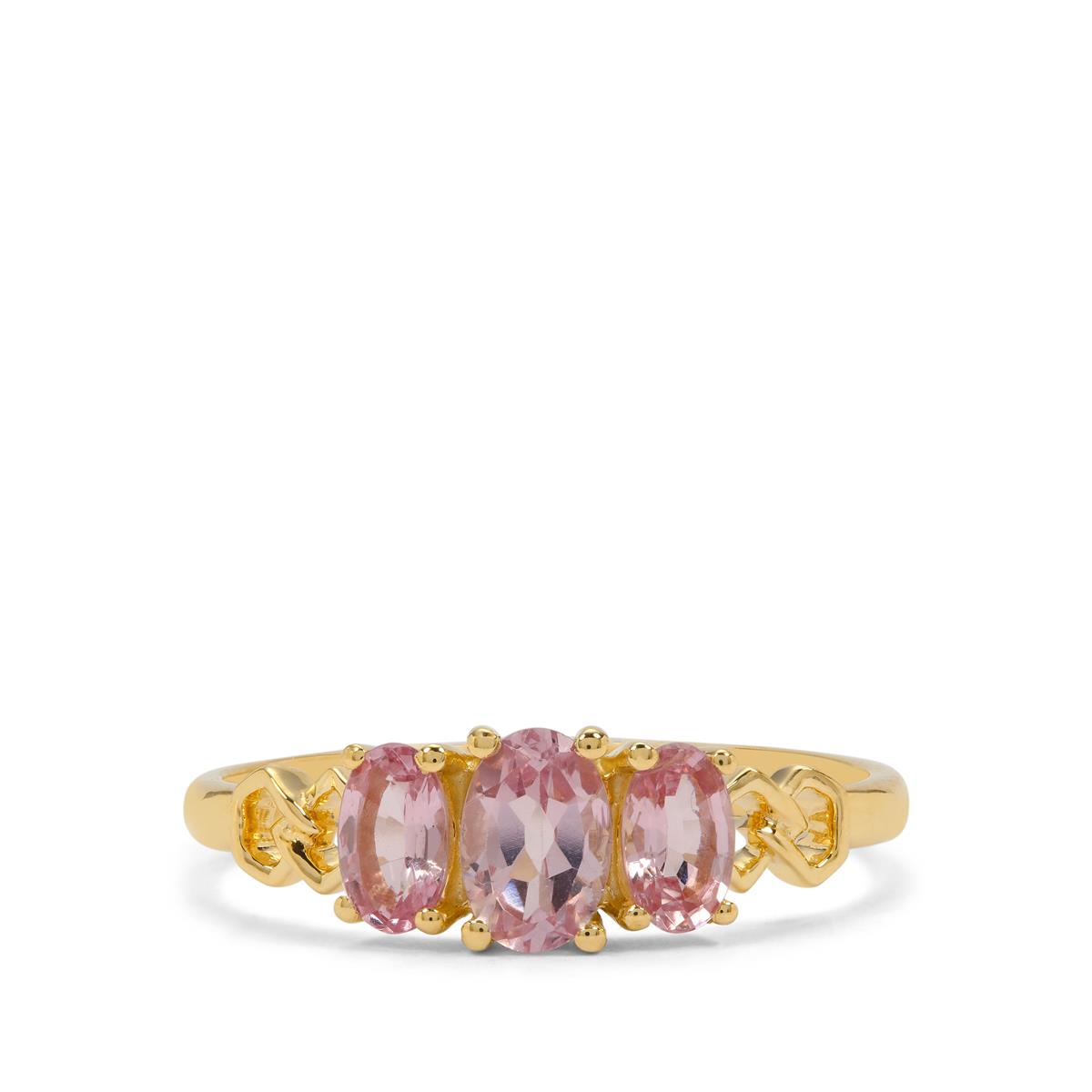 Rose Spinel Ring in 9K Gold 1ct | Gemporia