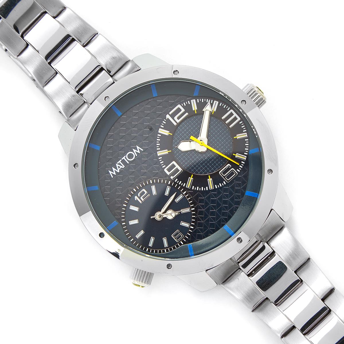 Peridot Mattom Dual Time Watch | Gemporia