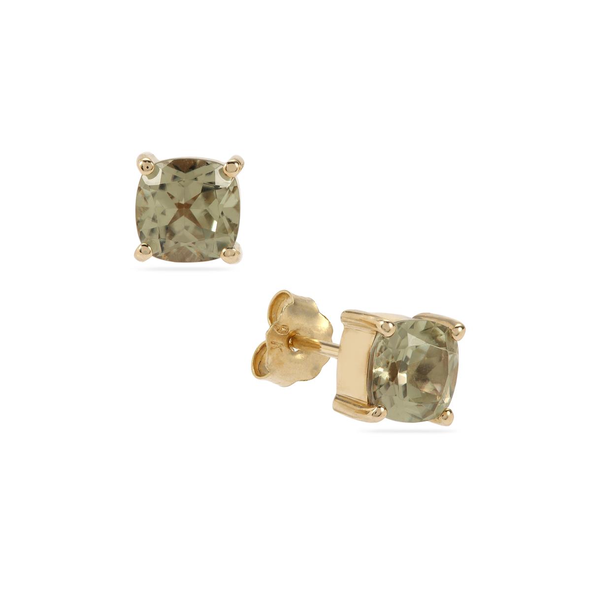 Csarite® Earrings in 9K Gold 1.30cts | Gemporia
