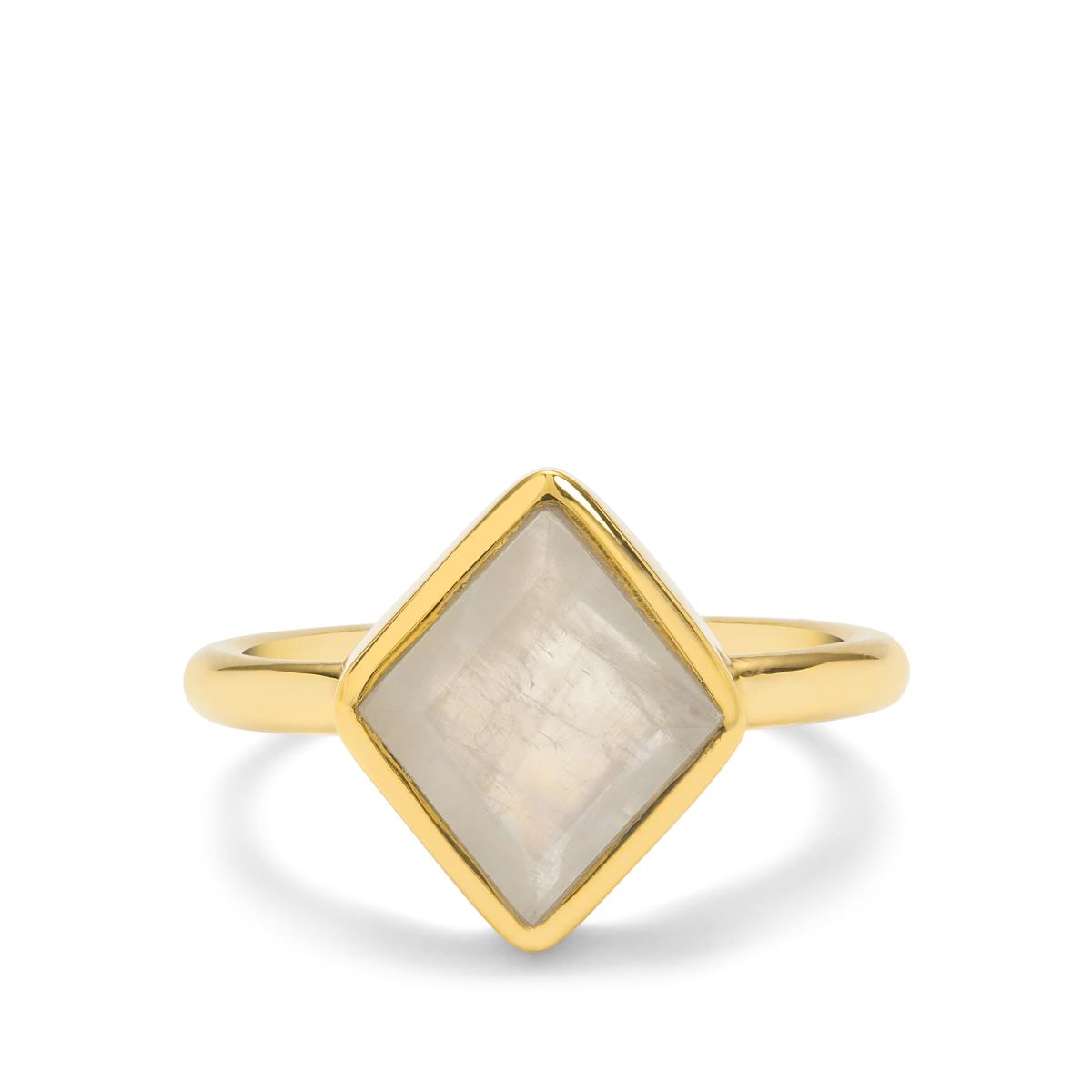 Rainbow Moonstone Midas Ring 3cts | Gemporia