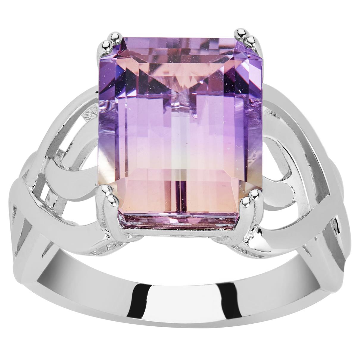 Anahi Ametrine Ring in Sterling Silver 6.21cts | Gemporia