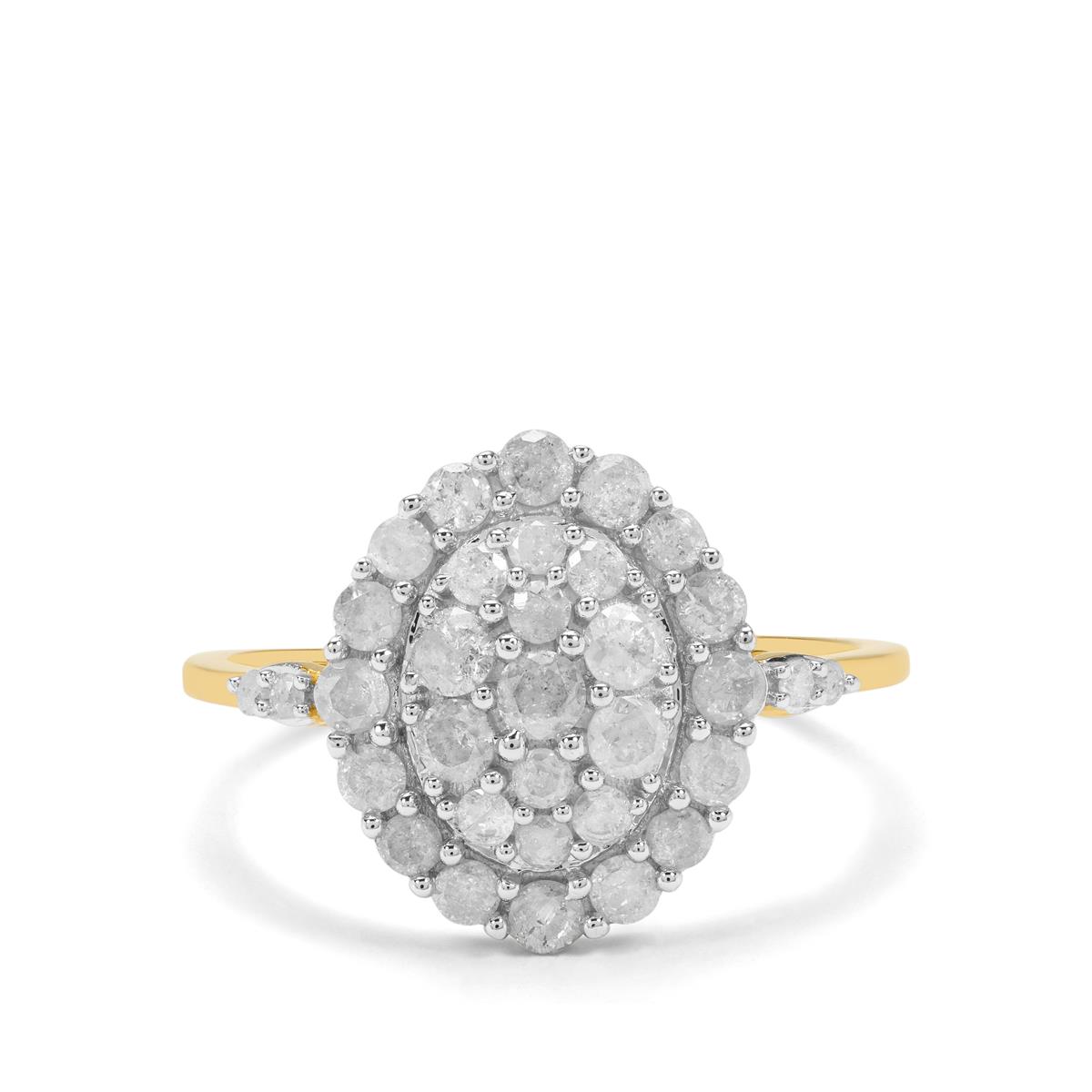 GH Diamonds Ring in 9K Gold 1cts | Gemporia