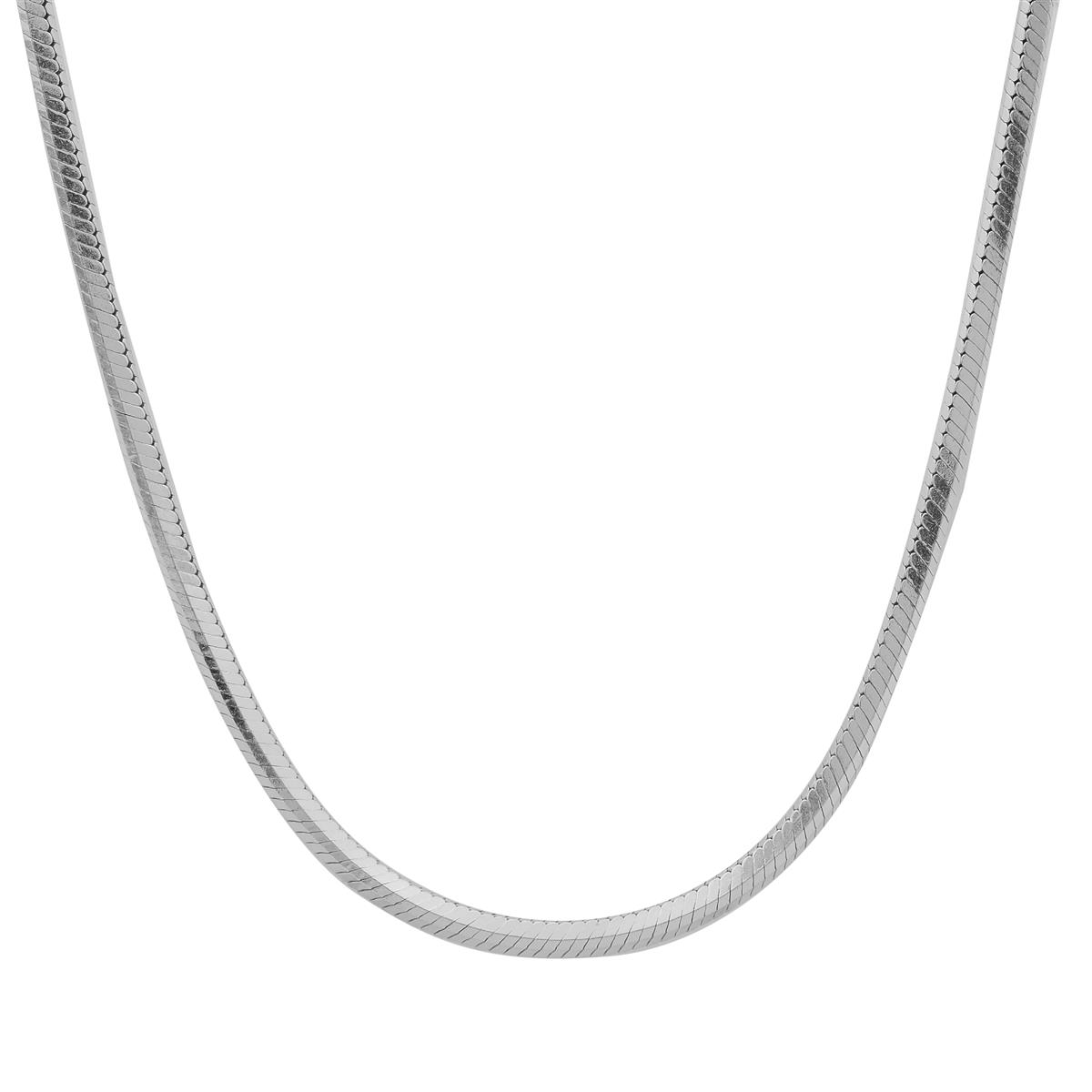 18 Sterling Silver Tempo Diamond Cut Snake Chain 3.10g | Gemporia