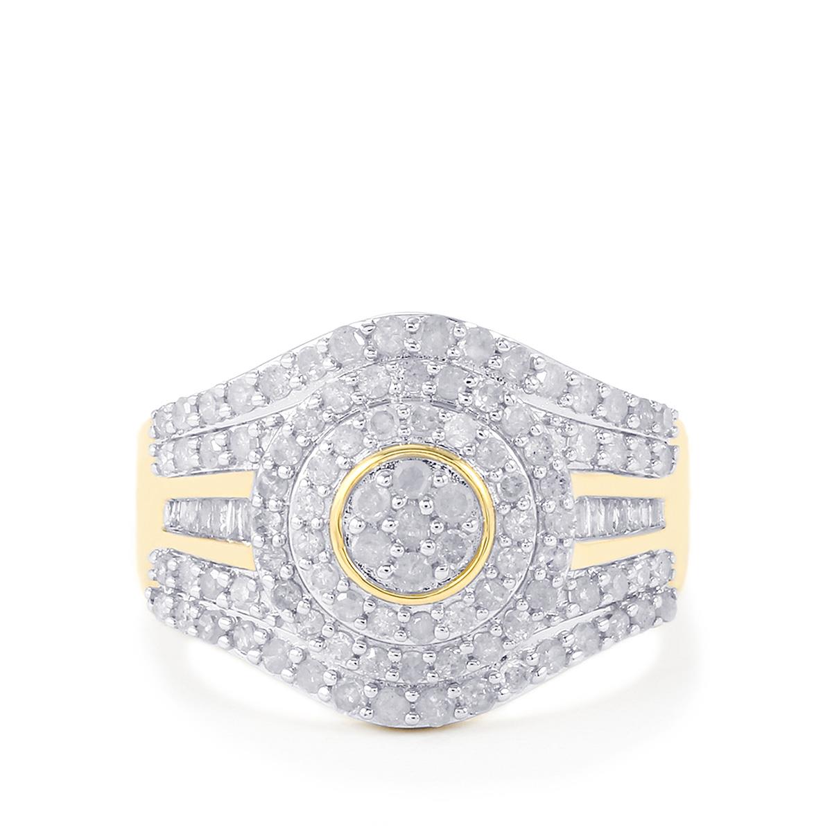 1ct Diamond 9K Gold Tomas Rae Ring | Gemporia