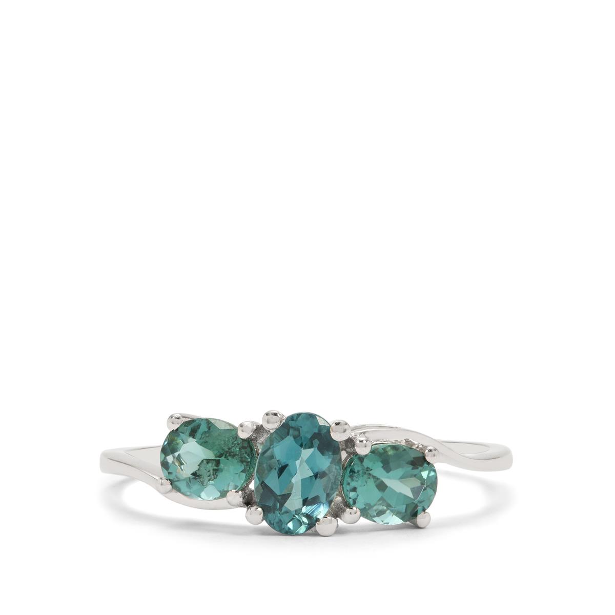 Indicolite Platinum 950 Tomas Rae Ring 1ct | Gemporia