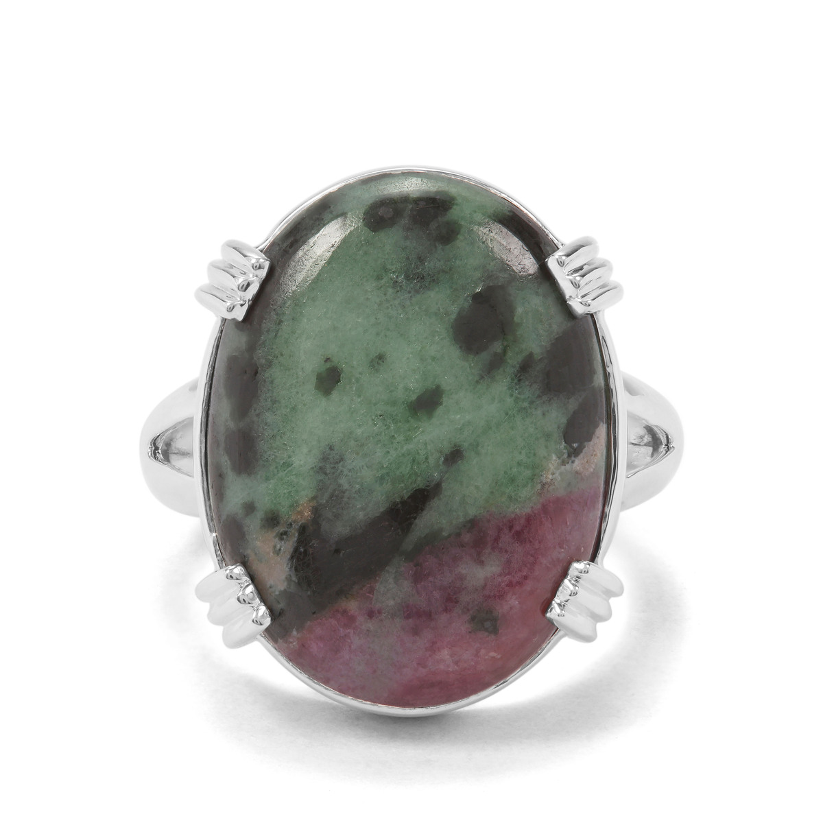 Ruby-Zoisite Ring in Sterling Silver 15.12cts | Gemporia