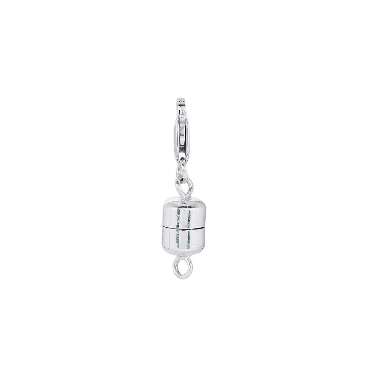 Sterling silver Magnetic Clasp with Lobster Lock | Gemporia