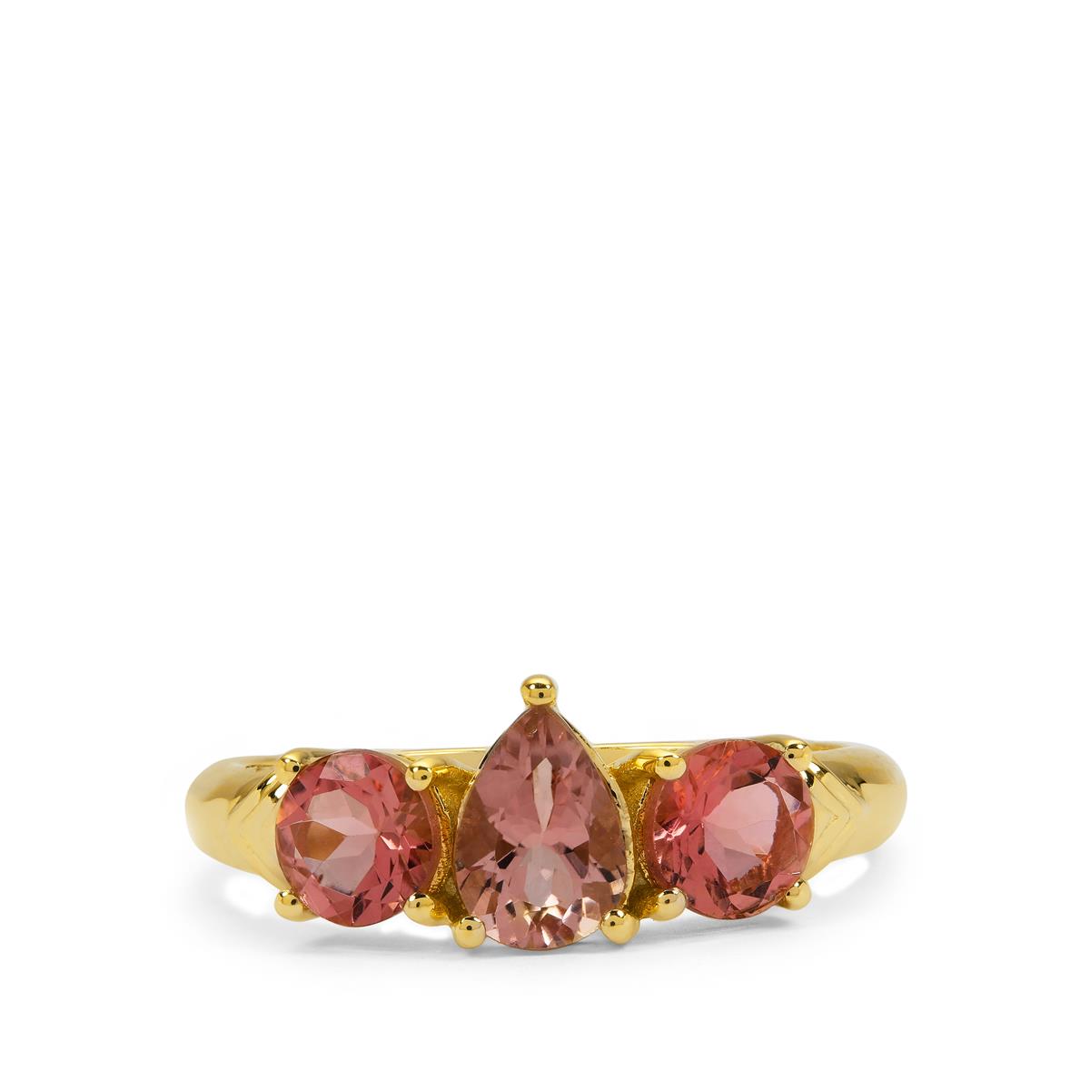 Blush Tourmaline Ring in 9K Gold 1.75cts | Gemporia