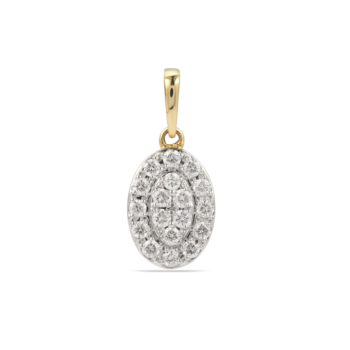 VSI Gahcho Kué Diamond Pendant in 9K Gold 0.34ct | Gemporia
