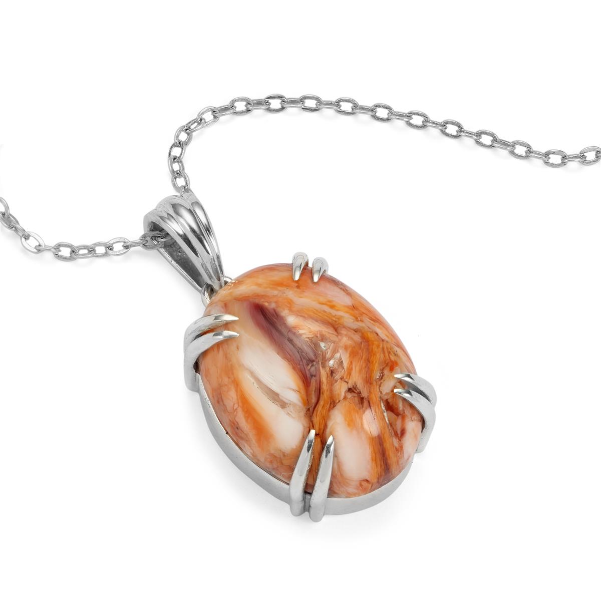 Jupiter Jasper Pendant in Sterling Silver 7.75cts | Gemporia