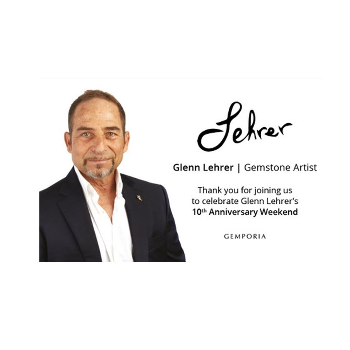 Glenn Lehrer 10 Year Aniversary Card | Gemporia