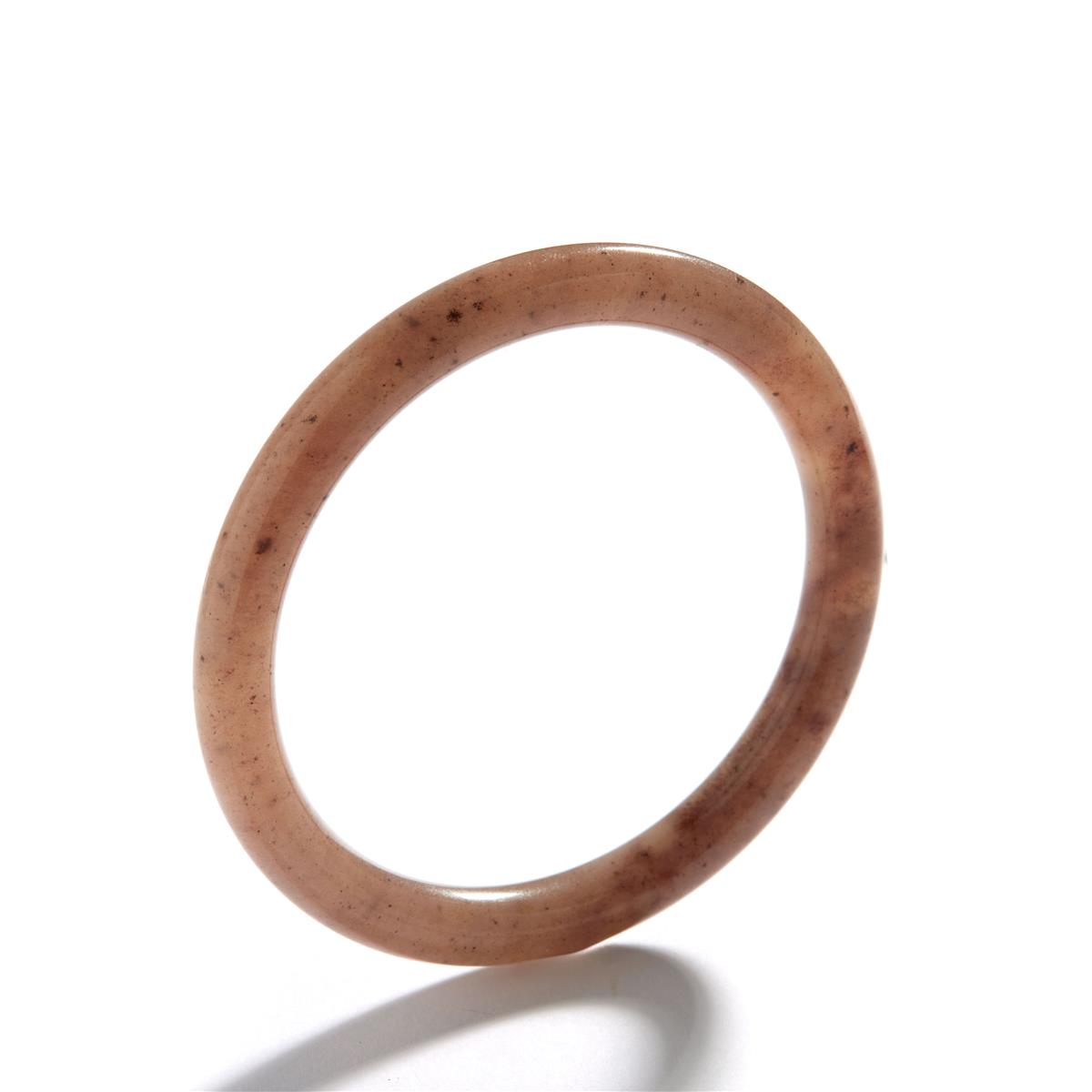 Fuchsia Silk Quartzite Jade Bangle 160cts | Gemporia