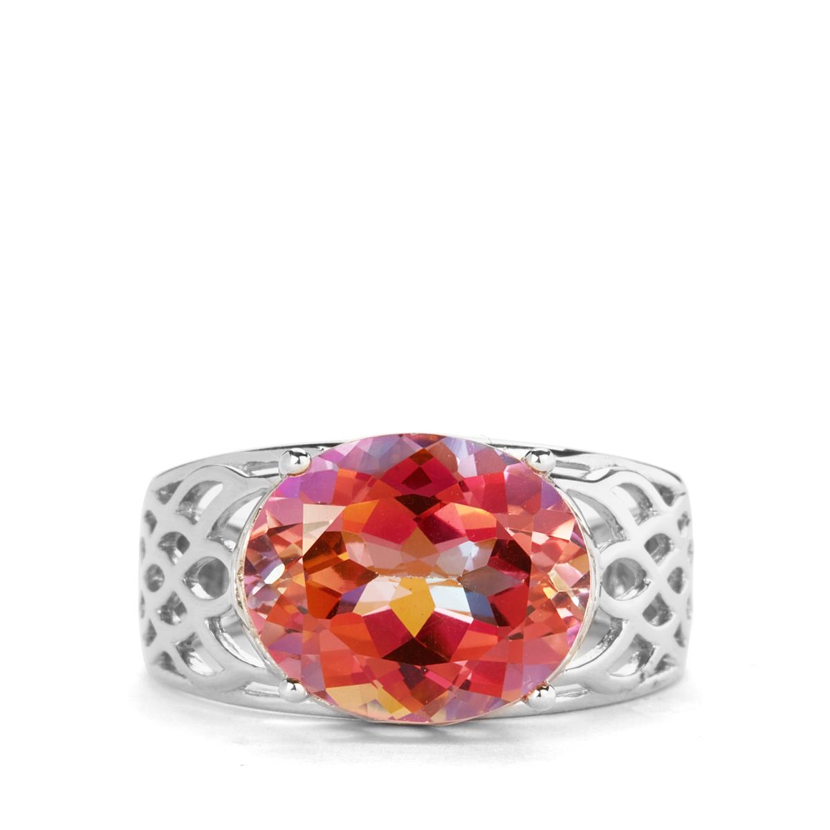Mystic Twilight Topaz Ring in Sterling Silver 5.85cts | Gemporia