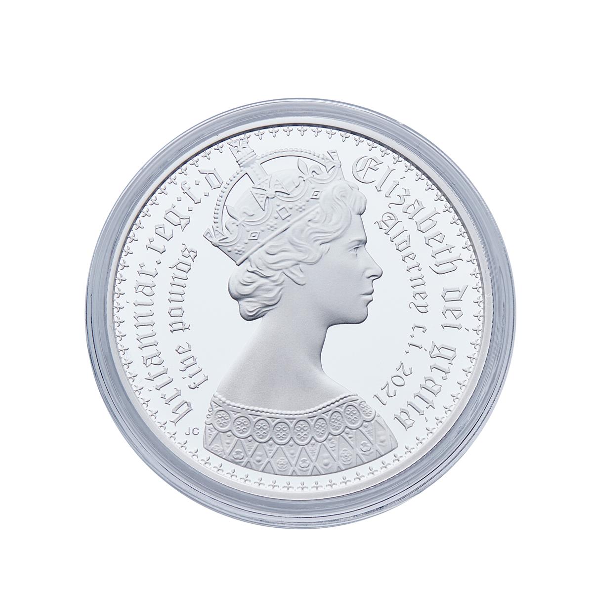 28.28g Silver New Gothic Crown Proof Coin | Gemporia