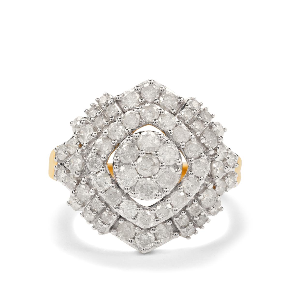 Diamond Ring in 9K Gold 2.02cts | Gemporia