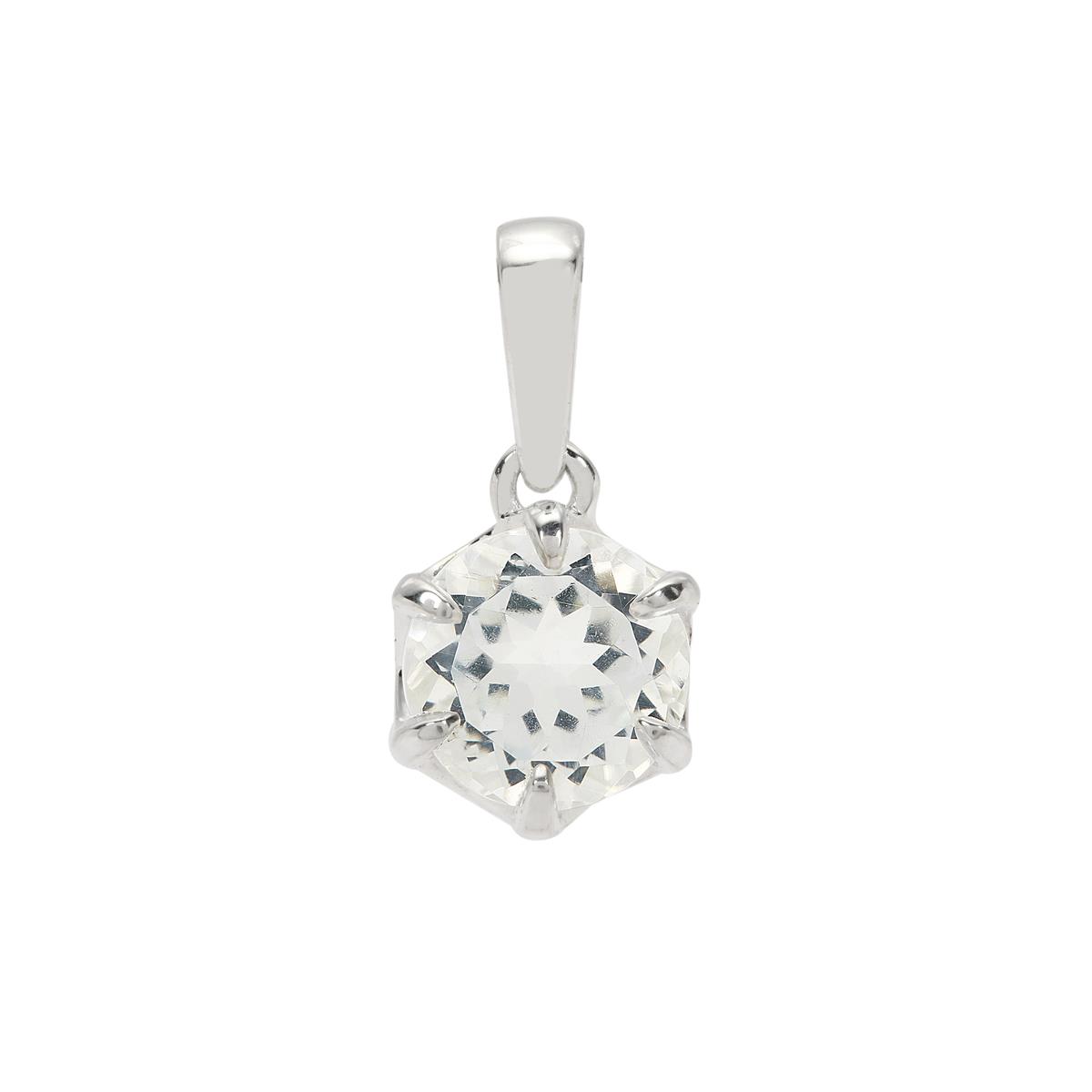 Himalayan Beryl Pendant in Sterling Silver 1.75cts | Gemporia