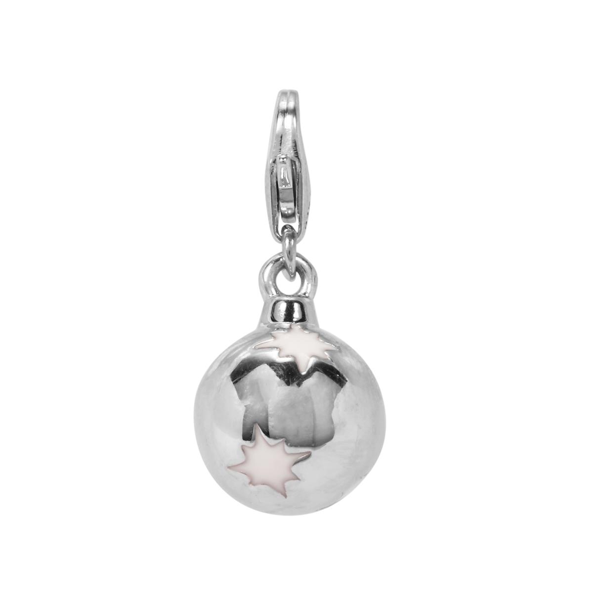 Bauble with Star Milano Charms in Sterling Silver | Gemporia