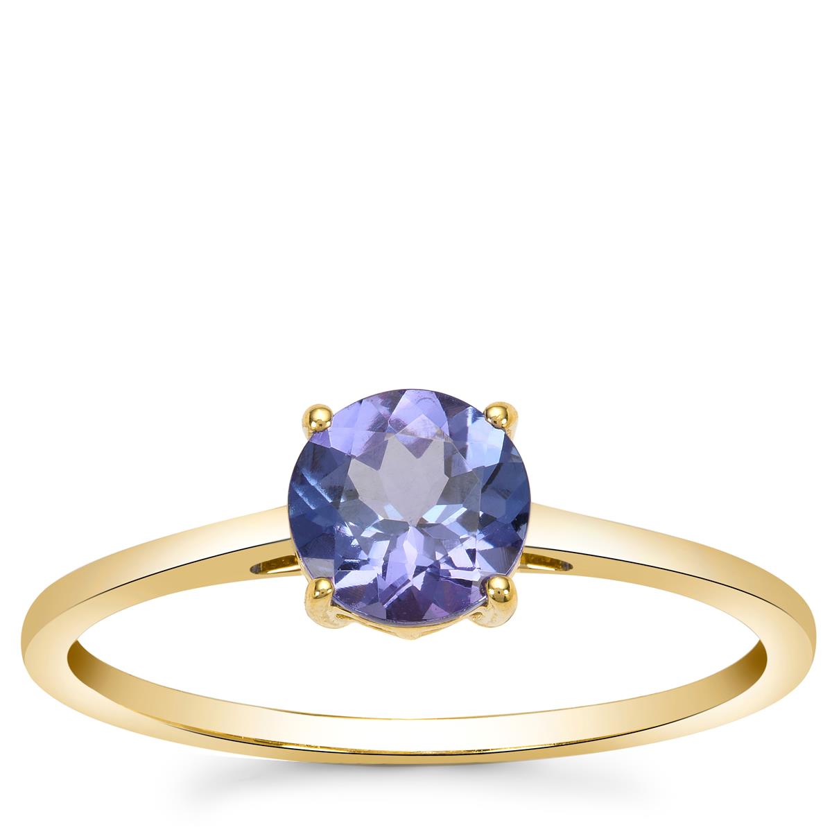 Tanzanite 9K Gold Ring | Gemporia