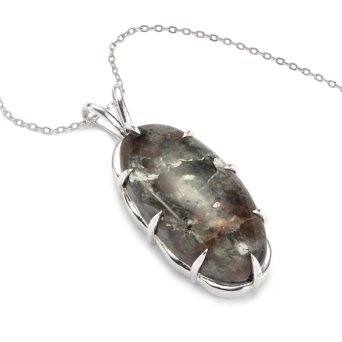 Yooperlite Pendant in Sterling Silver 26.70cts | Gemporia