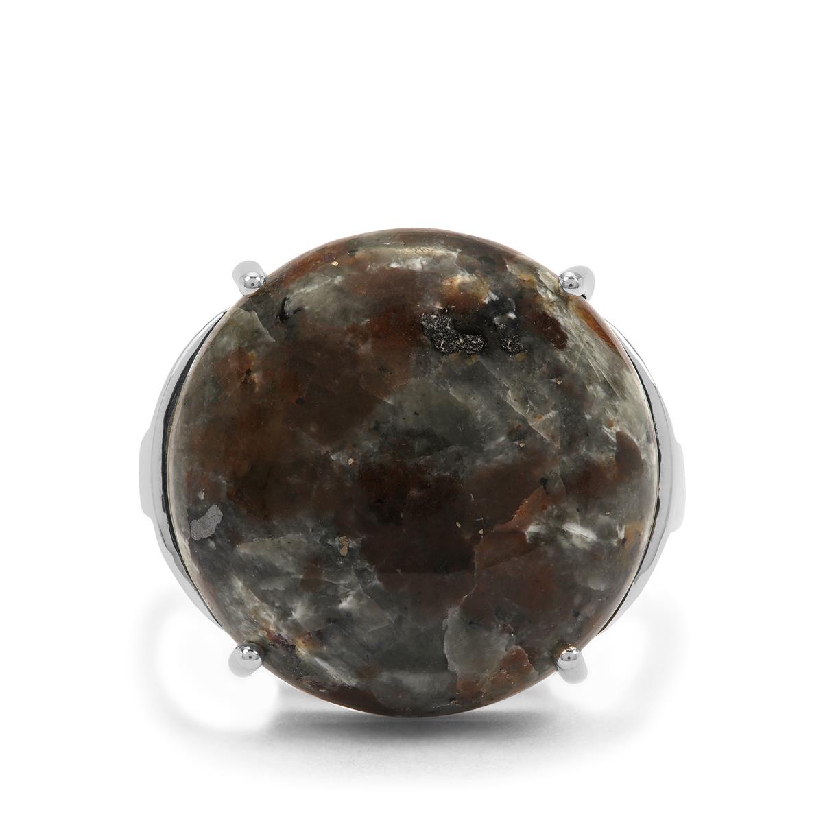 Yooperlite Ring in Sterling Silver 23.20cts | Gemporia