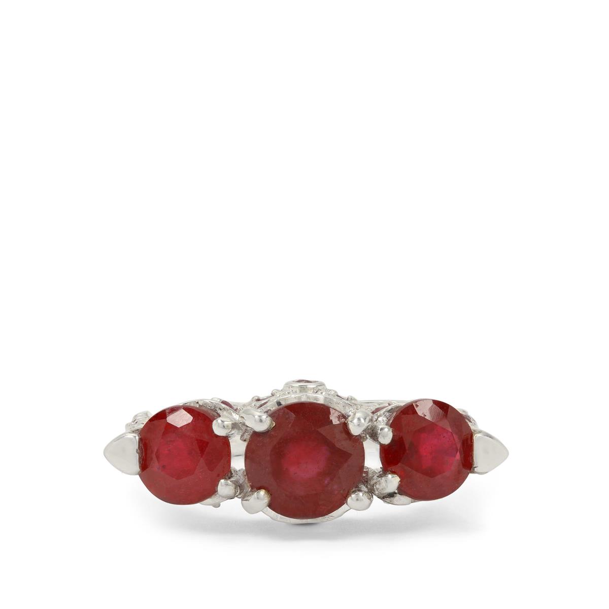 Bemainty Ruby Ring in Sterling Silver 5.40cts | Gemporia