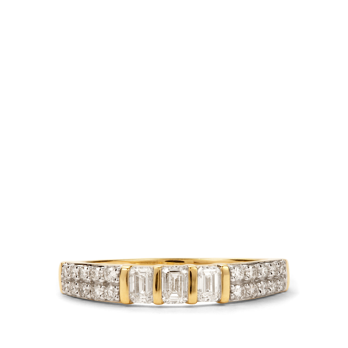 Diamond Ring in 9K Gold 0.53ct | Gemporia