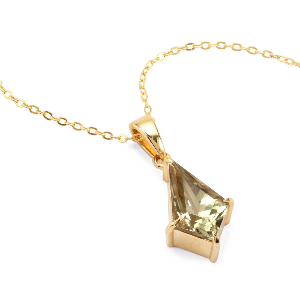 Csarite® Pendant in 9K Gold 2.85cts | Gemporia