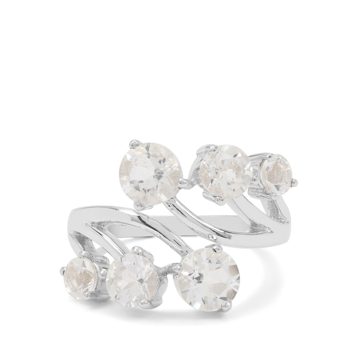 Itinga Petalite Ring in Sterling Silver 2.45cts | Gemporia