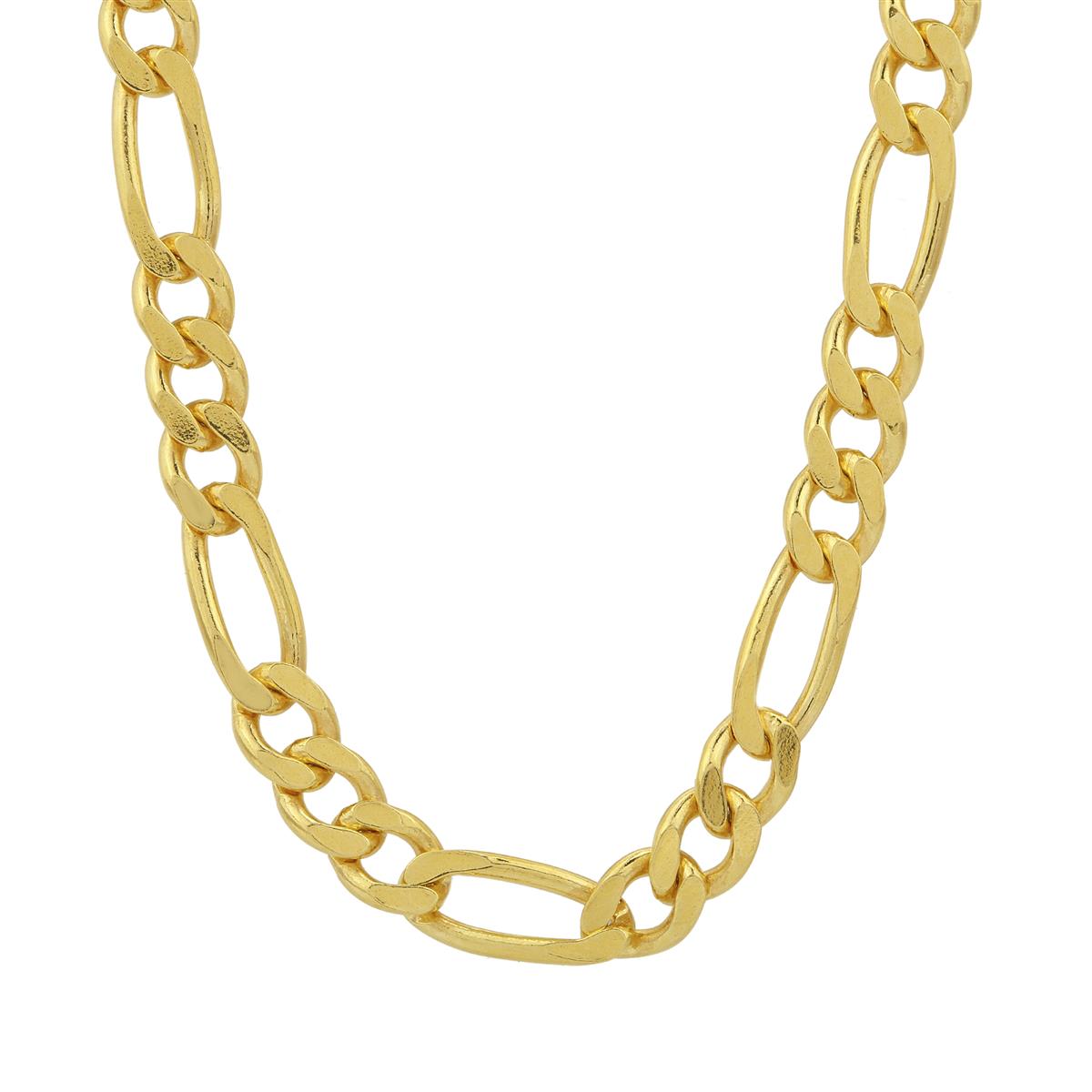 18 Midas Couture Figaro Chain 10.89g | Gemporia