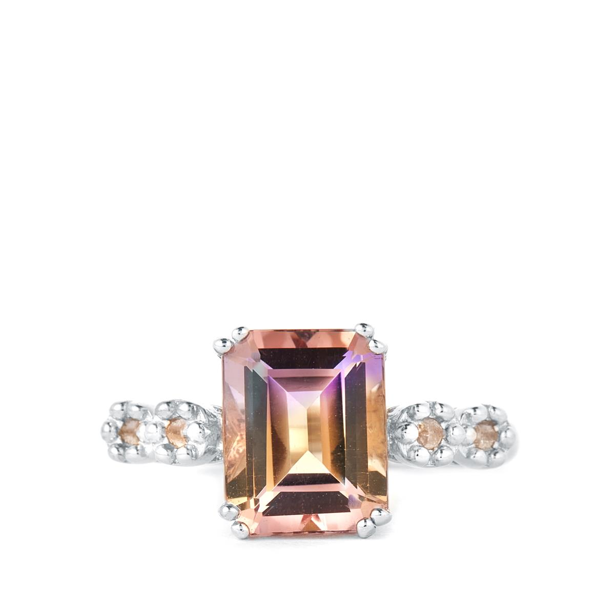 Anahi Ametrine Ring in Sterling Silver 3.24cts | Gemporia