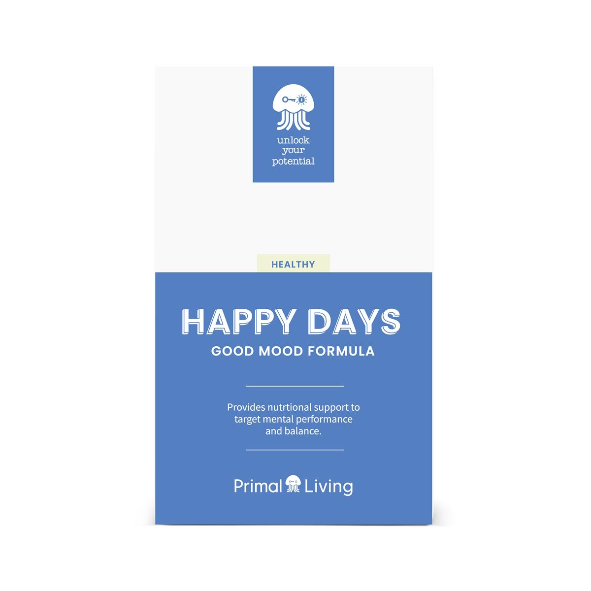 Happy Days Herbal Multivitamin Mood Supplement | PrimalLiving