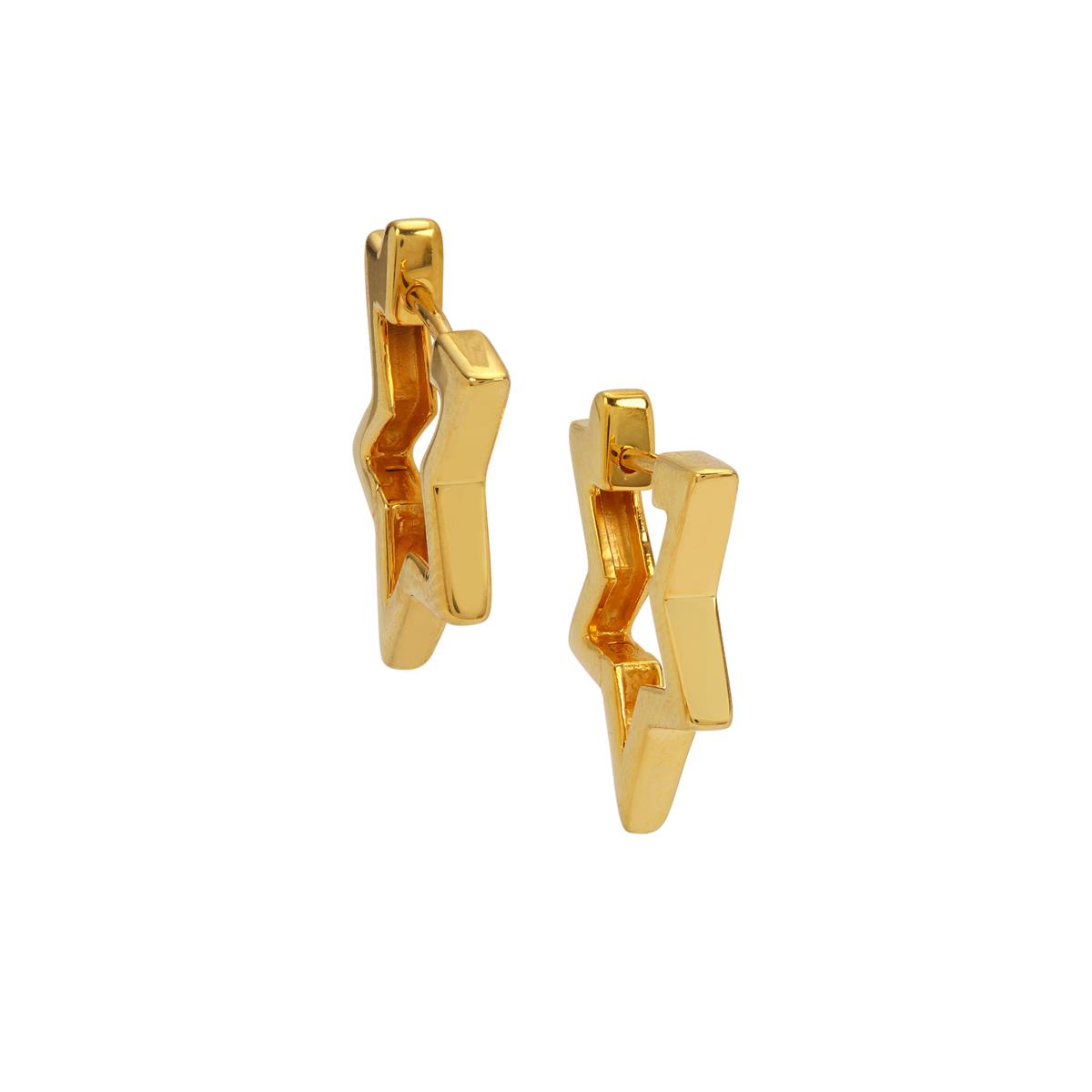 Earrings in Gold Plated Sterling Silver | Gemporia