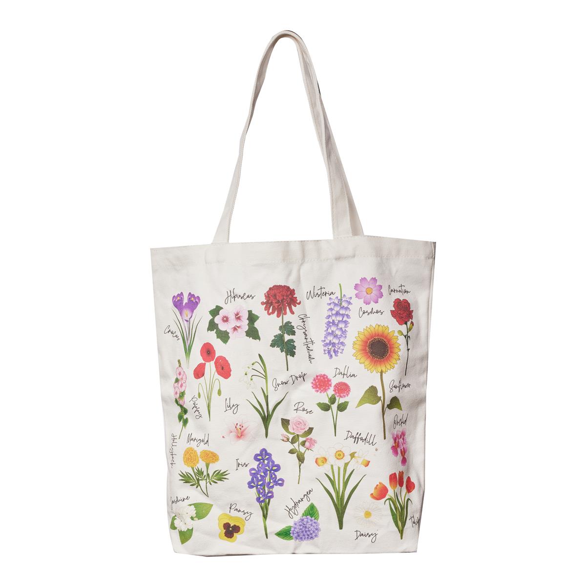 Flourish Floral Tote Bag | Gemporia