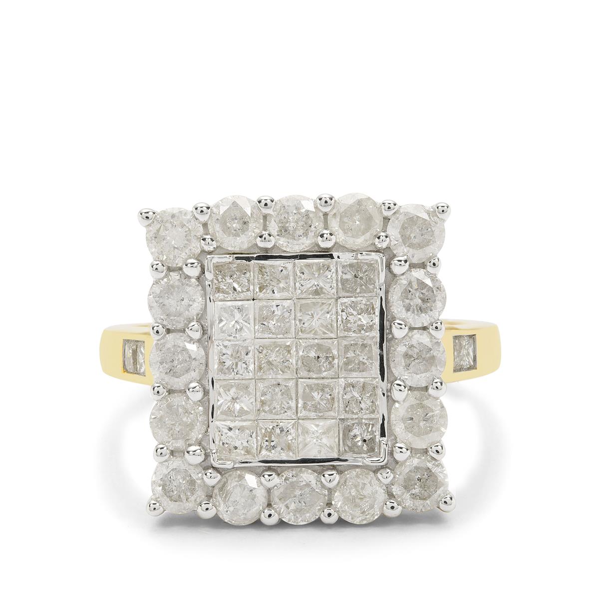 2.50cts Diamond 9K Gold Tomas Rae Ring | Gemporia