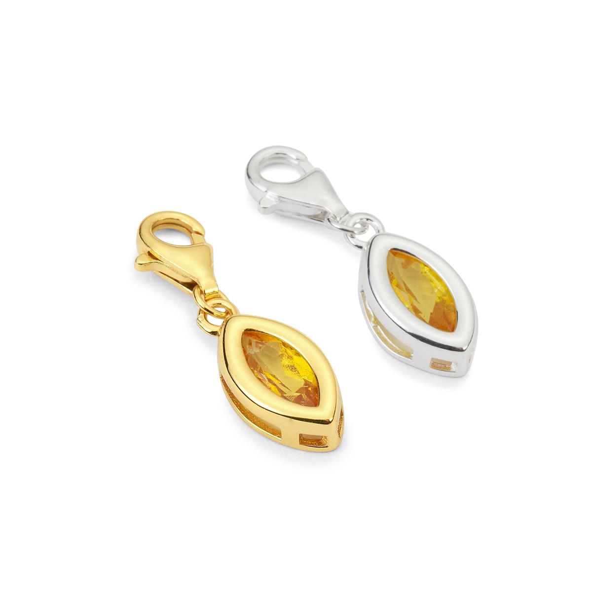 Golden Topaz Milano Charm 0.70cts | Gemporia