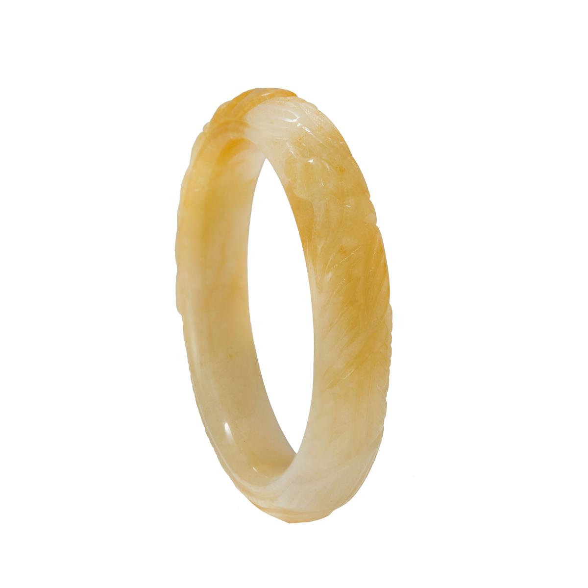 Butterscotch Quartzite Jade Bangle 351cts | Gemporia