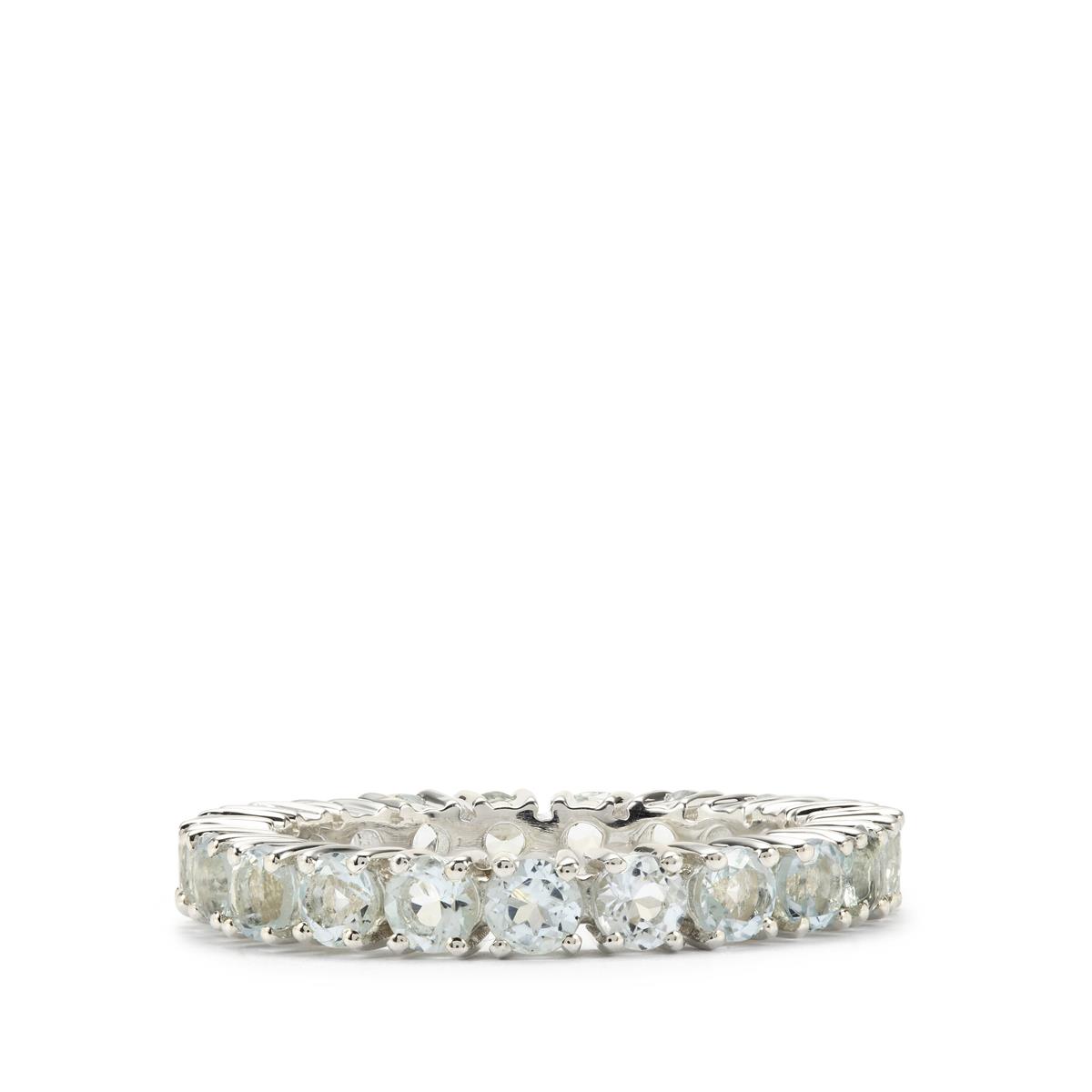 Himalayan Beryl Ring in Sterling Silver 2cts | Gemporia