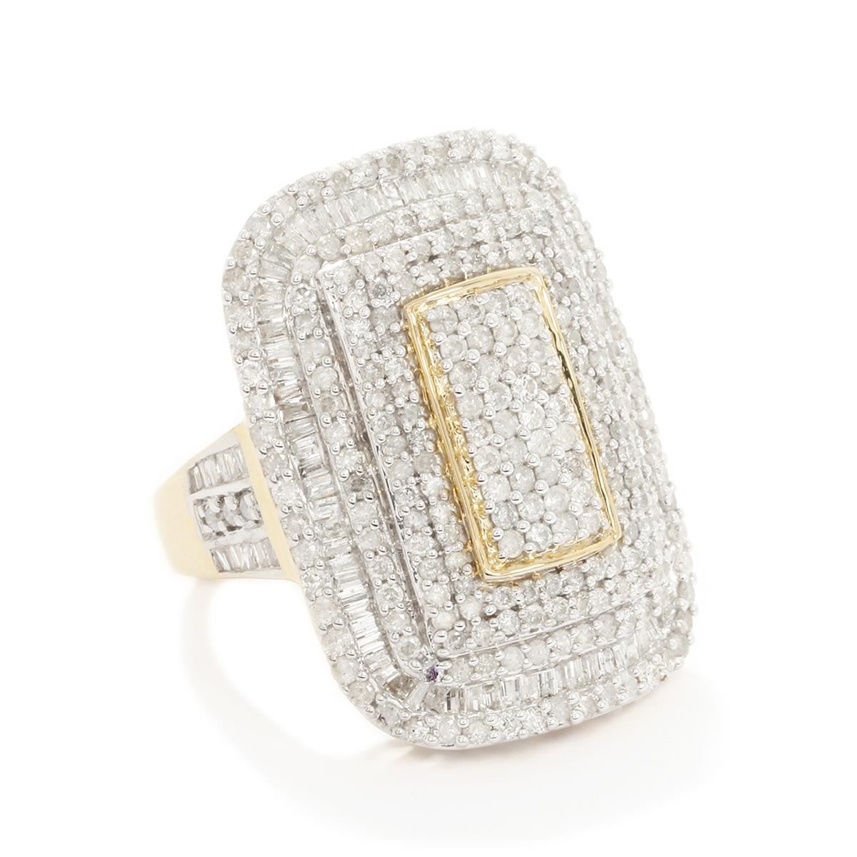 2.65ct Certified Diamond 9K Gold Tomas Rae Ring | Gemporia