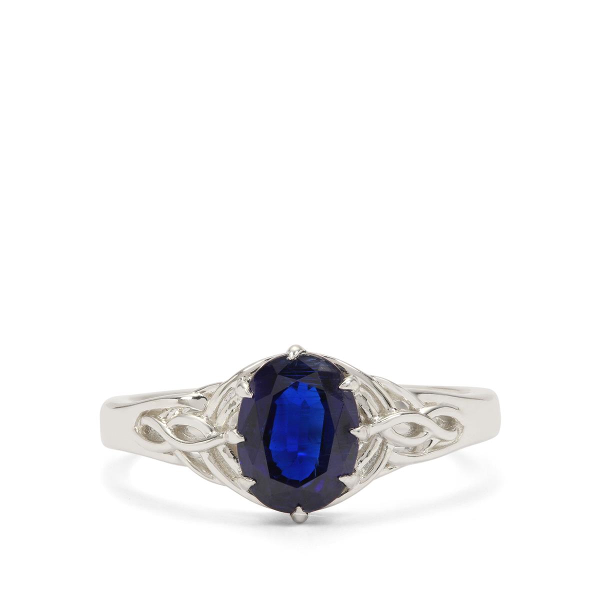 Nilamani Ring in Sterling Silver 1.65cts | Gemporia