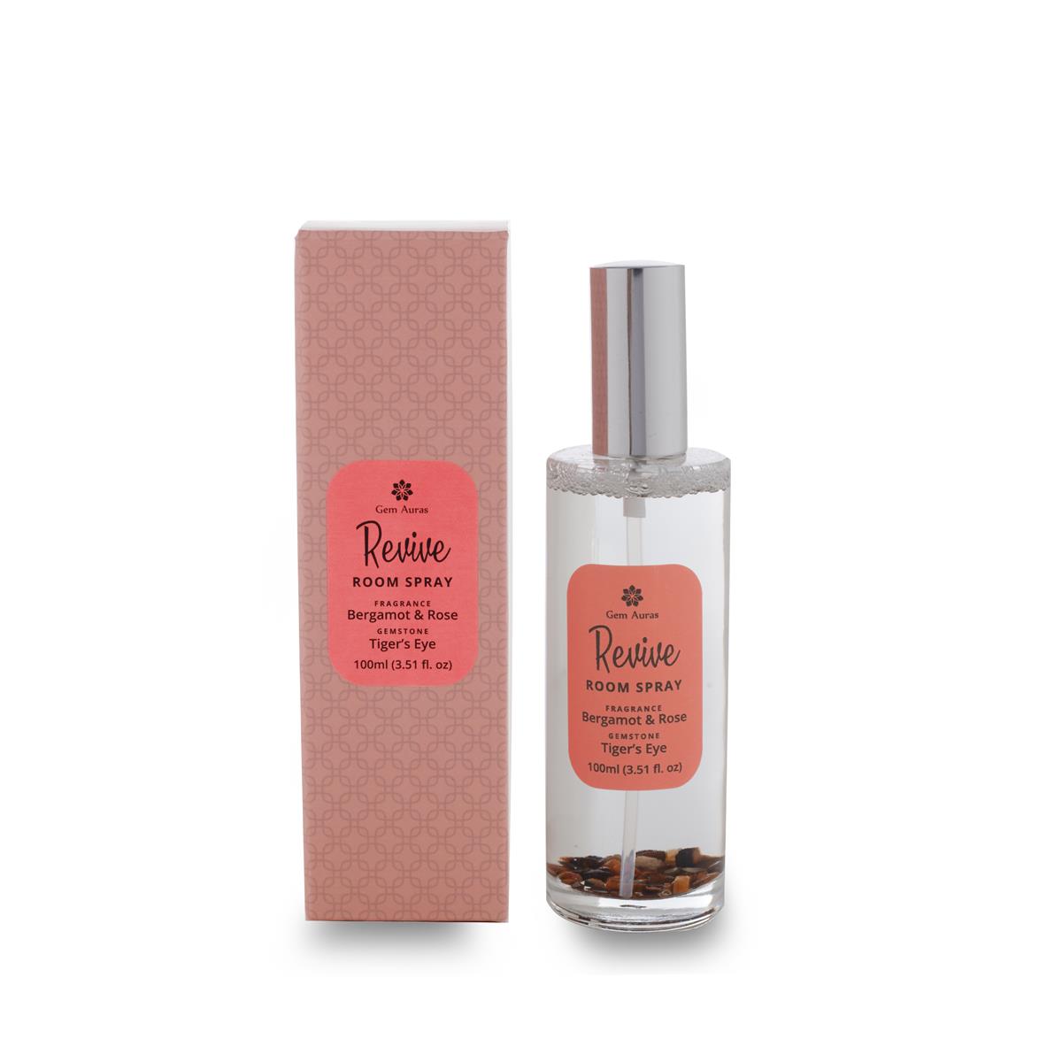 Gem Auras Revive Room Spray with Tiger's Eye ATGW 30cts | Gemporia