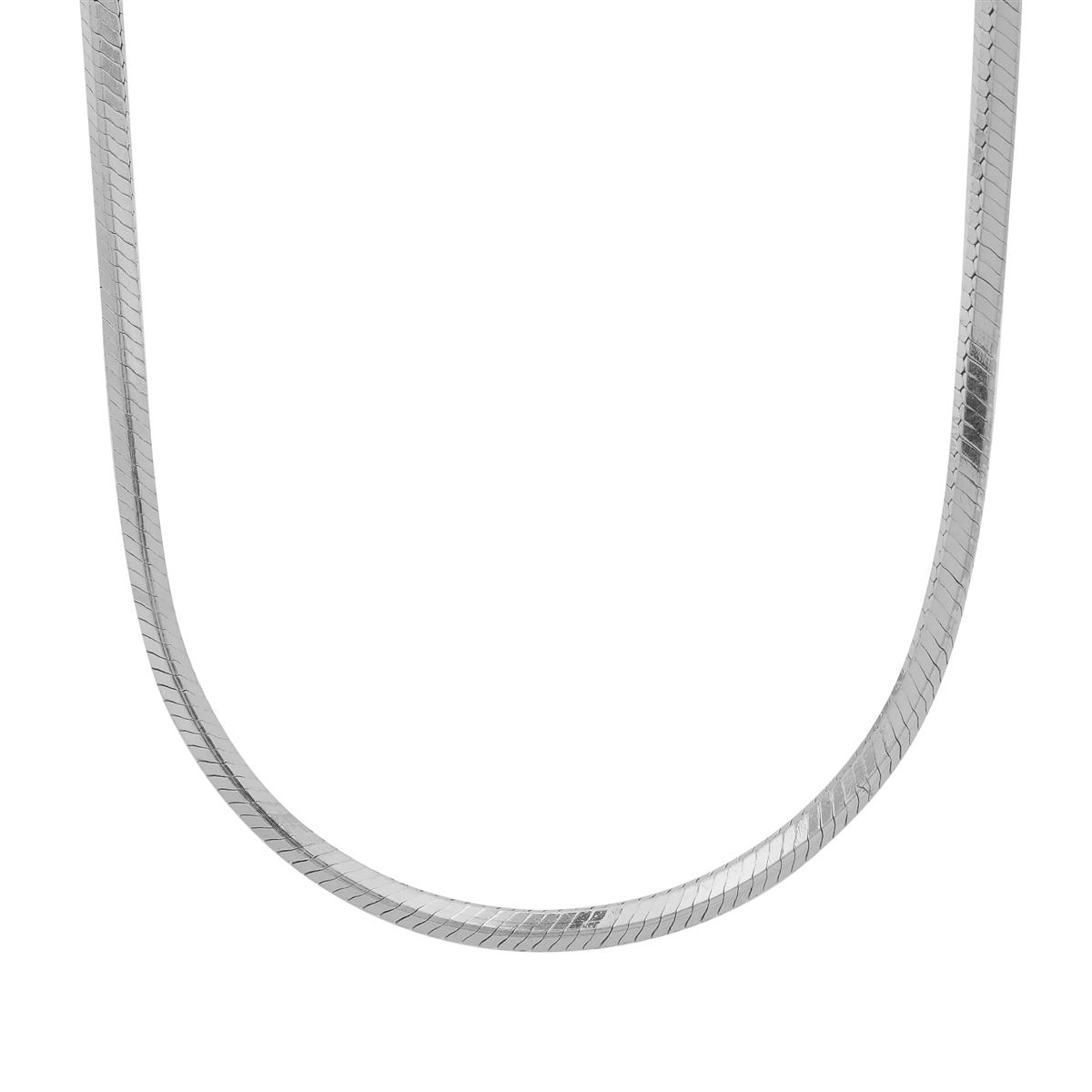 18 Sterling Silver Tempo Diamond Cut Snake Chain 2.98g | Gemporia