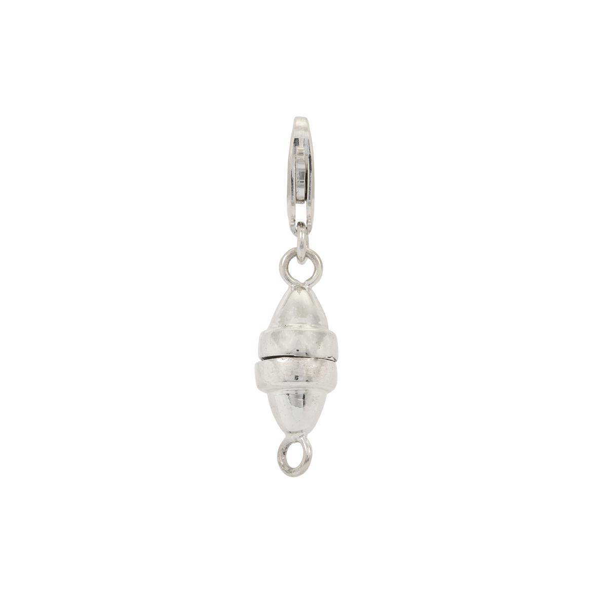 Sterling Silver Magnetic Clasp with Lobster Lock | Gemporia