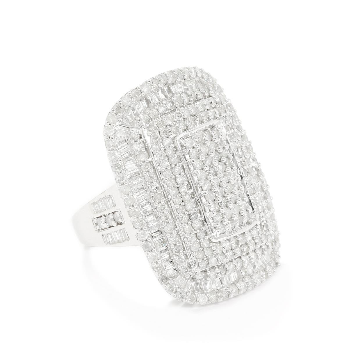 2.65ct Certified Diamond 9K White Gold Tomas Rae Ring | Gemporia