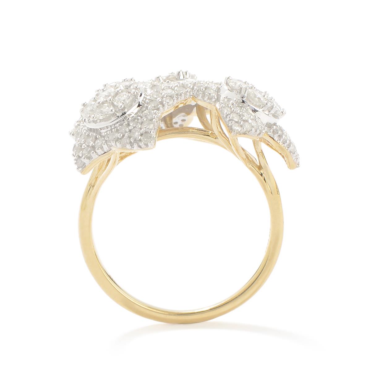 1.50ct Certified Diamond 9K Gold Tomas Rae Ring | Gemporia